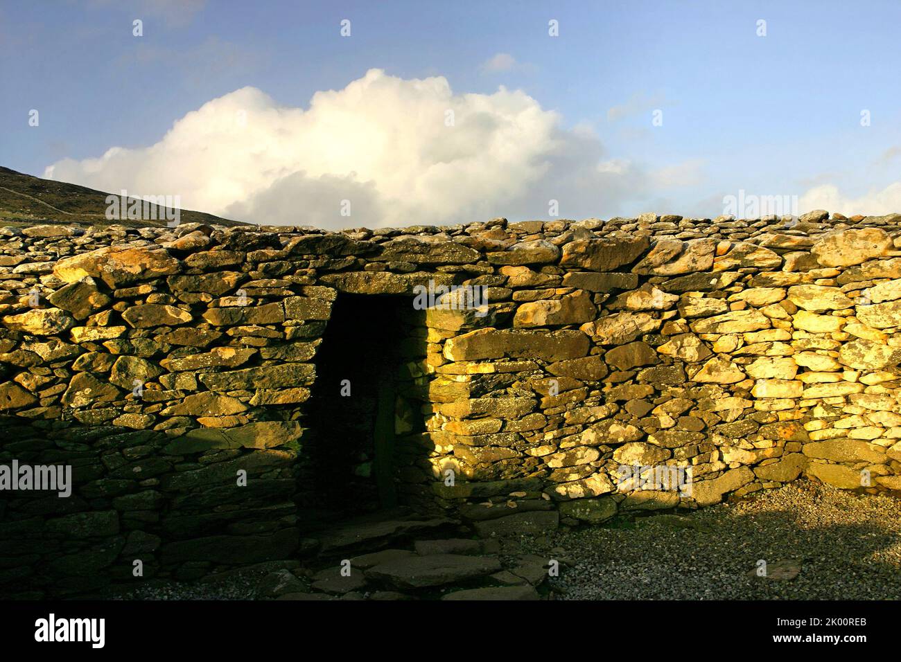 Dunbeg Fort Celtic Fort, Dingle Peninsula, County Kerry, Ireland Stock ...