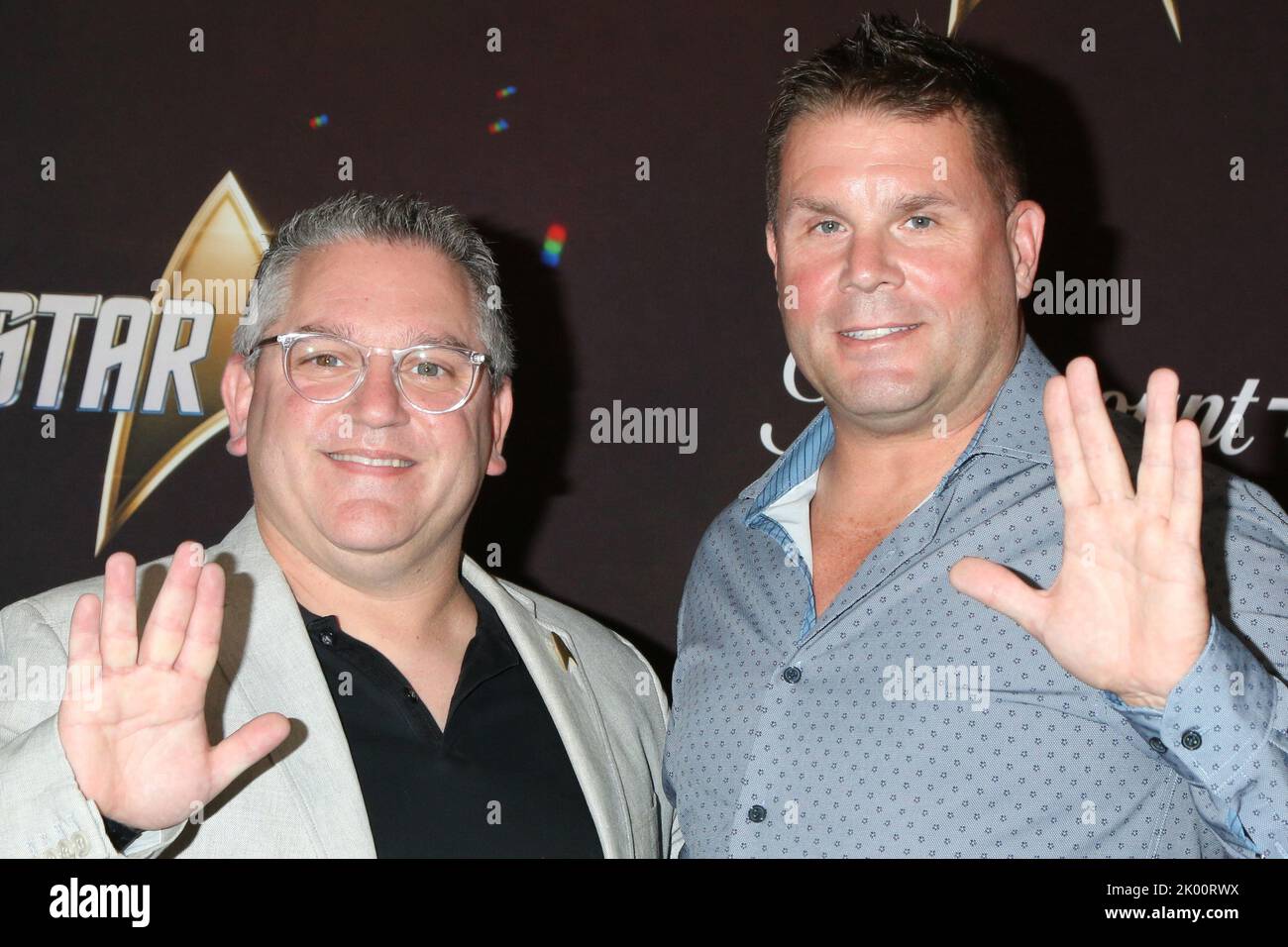 LOS ANGELES - SEP 8: Trevor Roth, Rod Roddenberry at the Star Trek Day ...