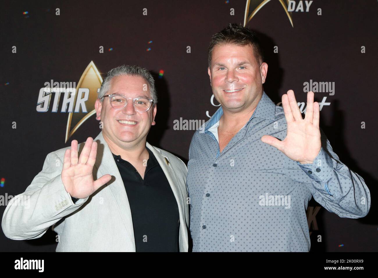 LOS ANGELES - SEP 8: Trevor Roth, Rod Roddenberry at the Star Trek Day ...