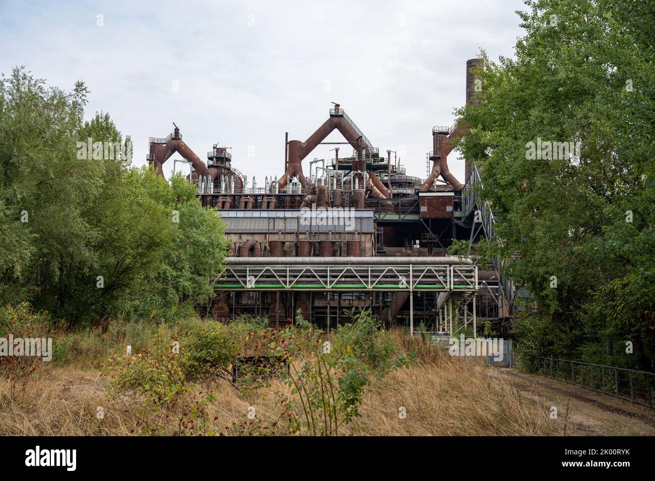 Weltkulturerbe Völklinger Hütte - Eisenwerk an der Saar Stock Photo - Alamy