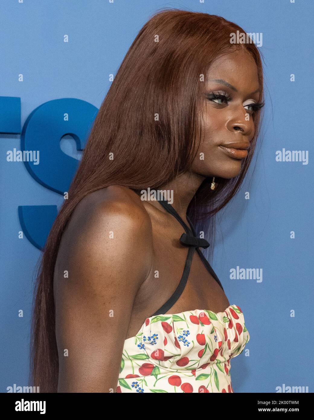 New York, USA. 08th Sep, 2022. Symone attends the premiere of the Apple ...