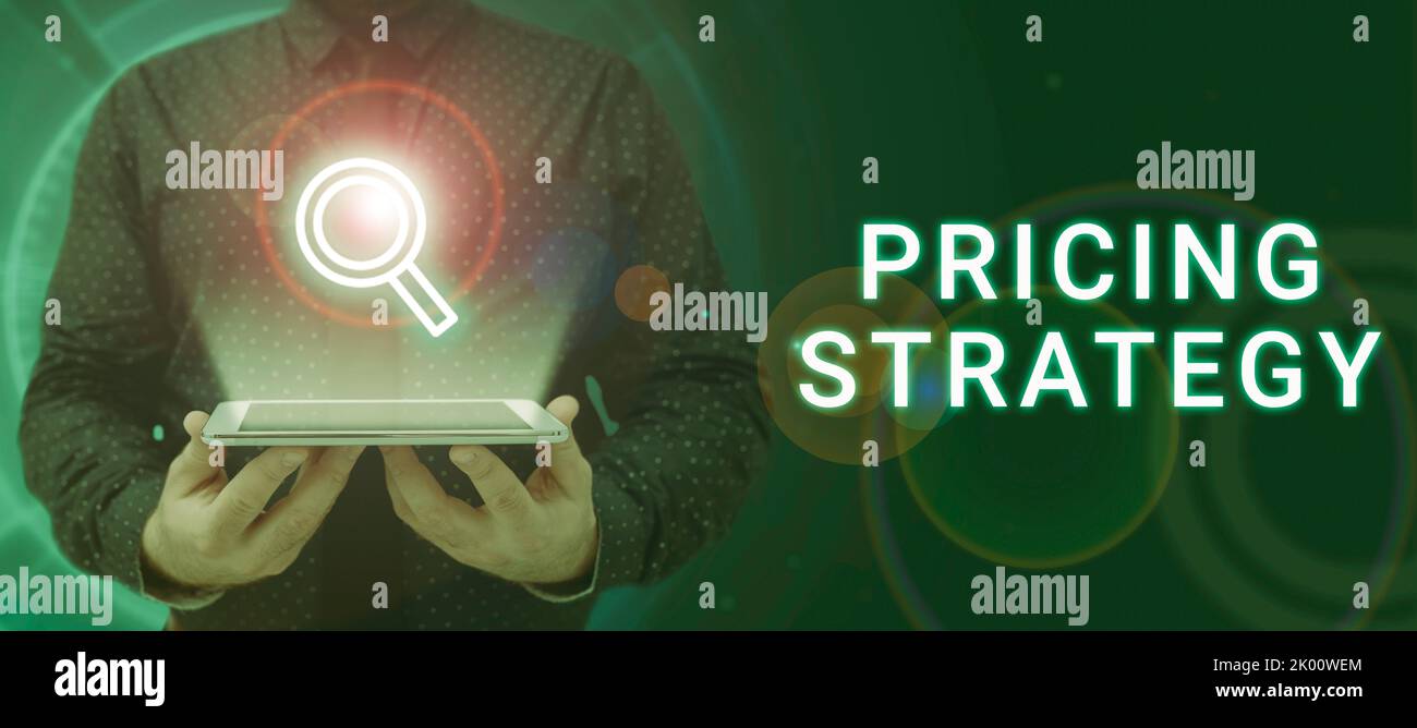 Conceptual display Pricing Strategyset maximize profitability for unit ...