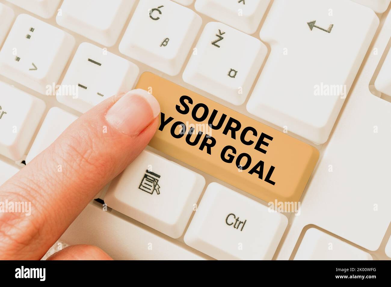 Text showing inspiration Source Your Goalwork on your dreams and ...