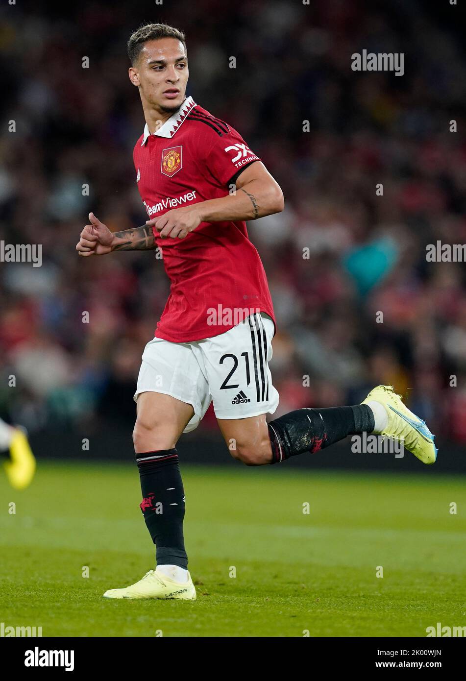 Manchester, England, 8th September 2022. Antony of Manchester United ...