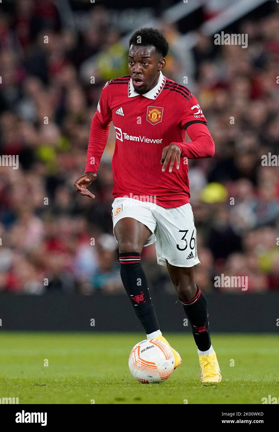 Manchester, England, 8th September 2022. Anthony Elanga of Manchester ...