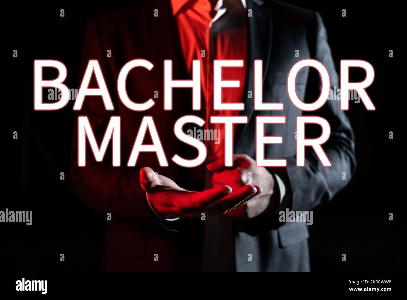 Text showing inspiration Bachelor MasterAn advanced degree completed ...