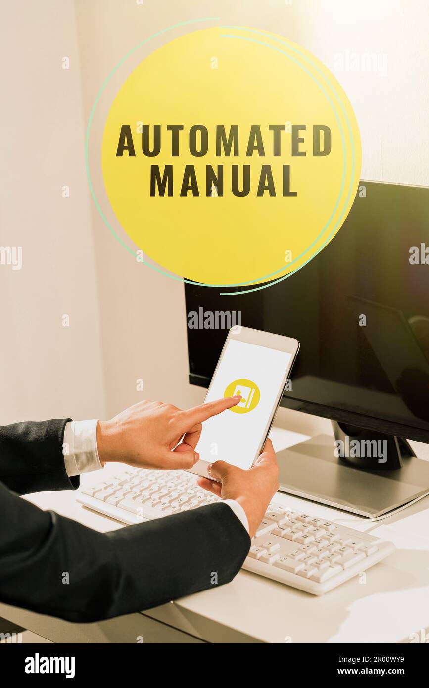 Writing displaying text Automated Manualas trigger shift and it can ...