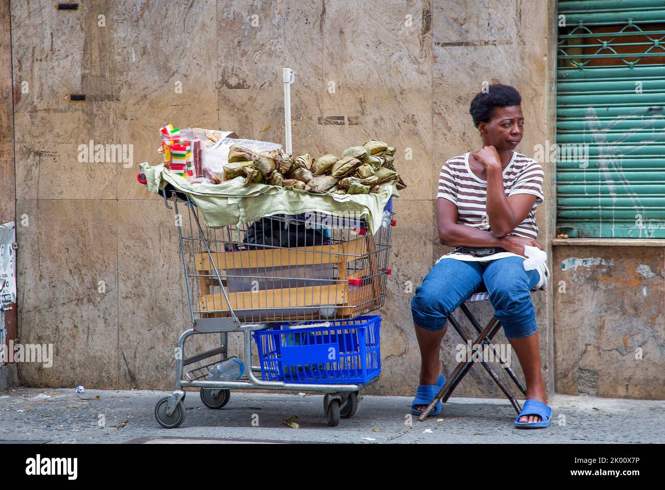 Colombia, Cali, black people on the Plaza de Caicedo are more seen in ...