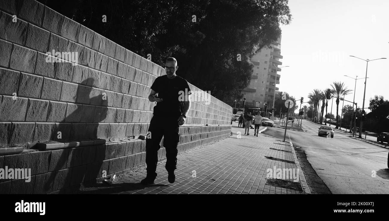 man in the street Stock Photo - Alamy