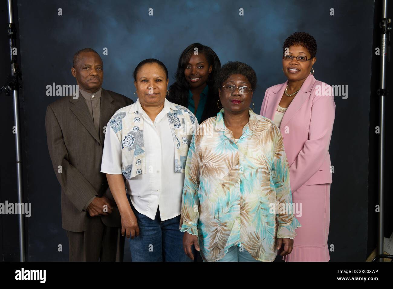 Records Management Staff: Group photo Stock Photo - Alamy