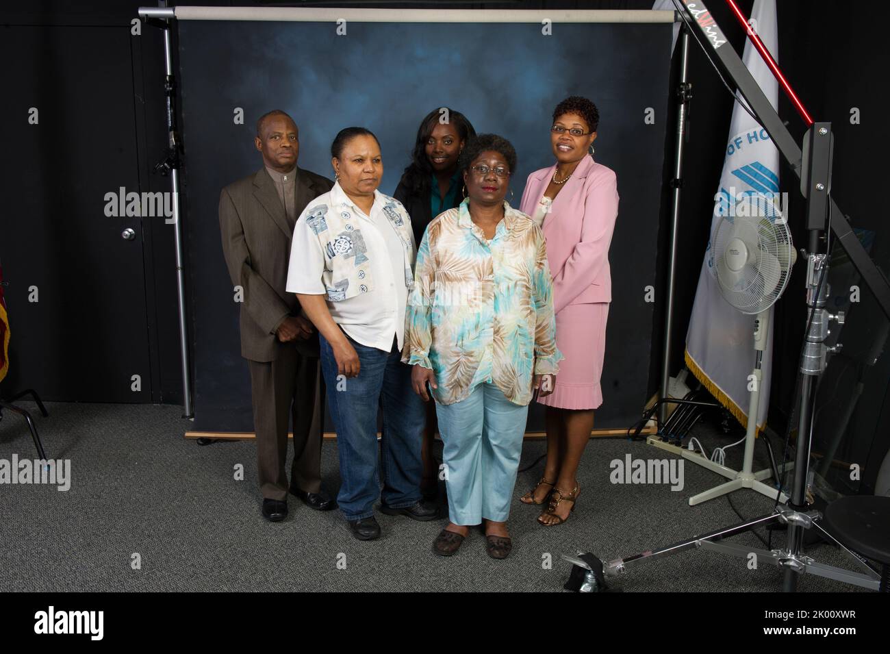 Records Management Staff: Group photo Stock Photo - Alamy