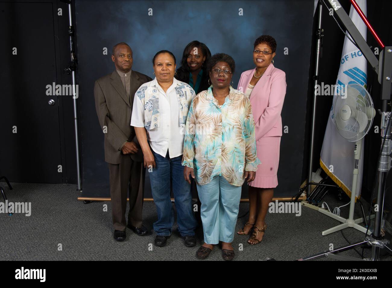 Records Management Staff: Group photo Stock Photo - Alamy