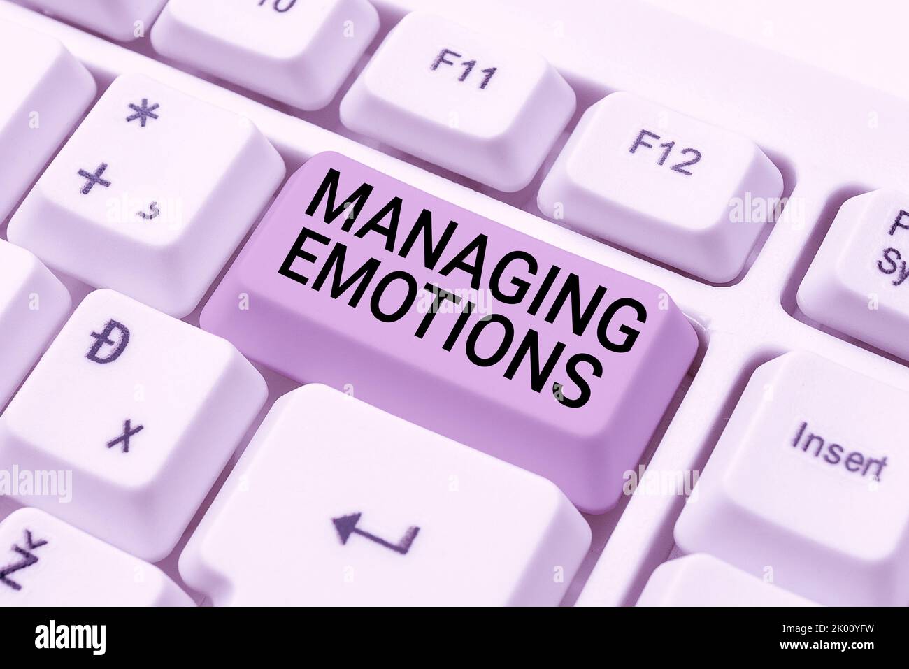 Conceptual caption Managing EmotionsControlling feelings in oneself ...
