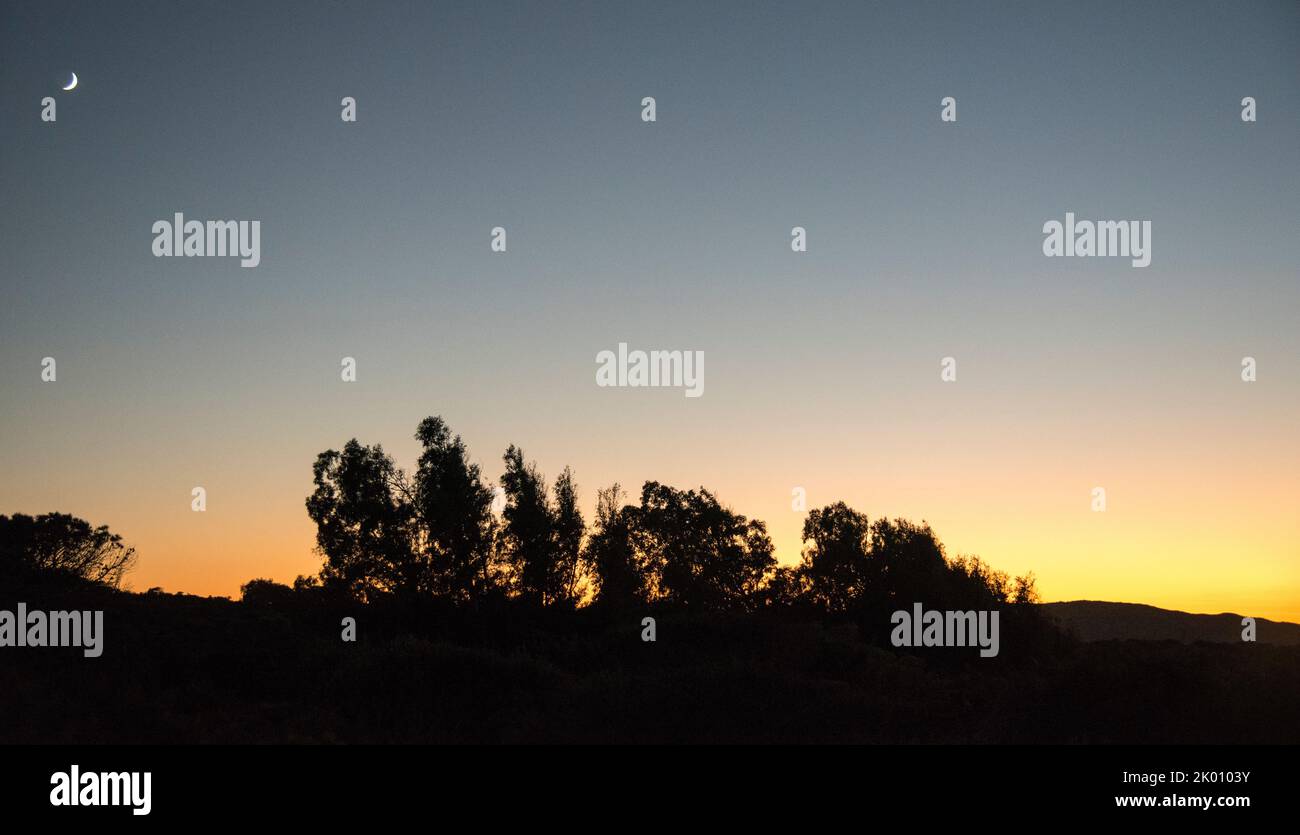 Tramonto nell'Arcipelago di La Maddalena Stock Photo - Alamy