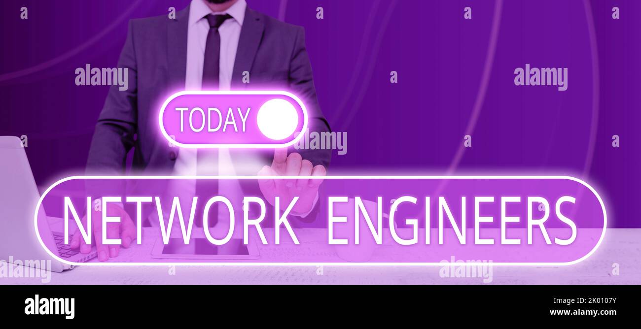 Conceptual caption Network EngineersTechnology professional Skilled in ...