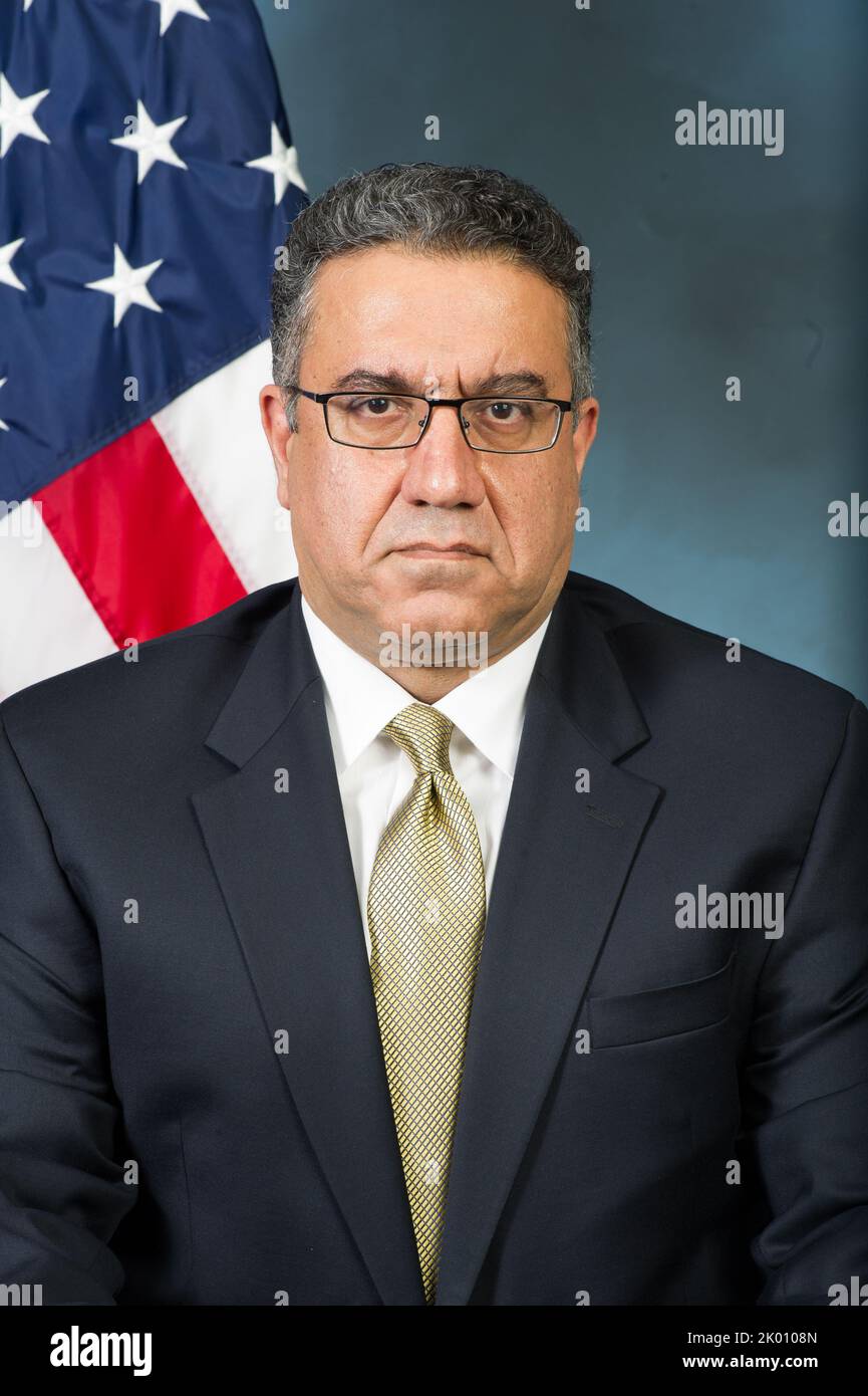 Official portrait of Eddie Saffarinia, Assistant Inspector General for ...