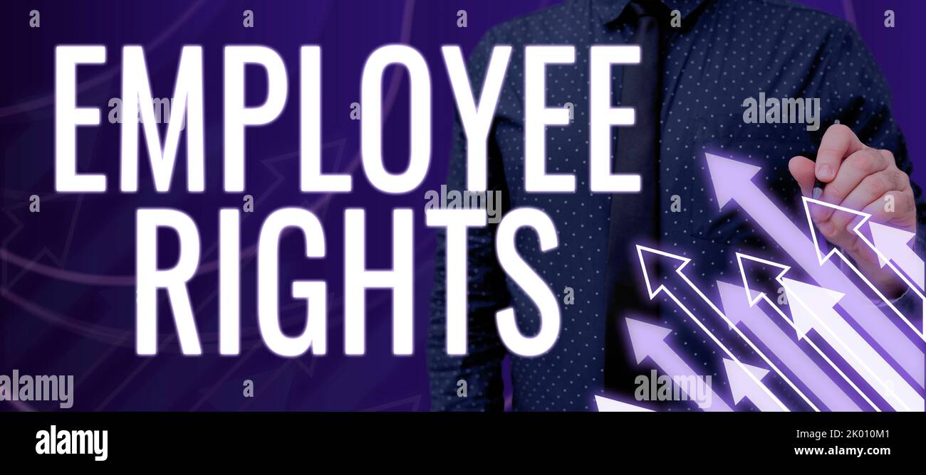 Conceptual caption Employee RightsAll employees have basic rights in ...
