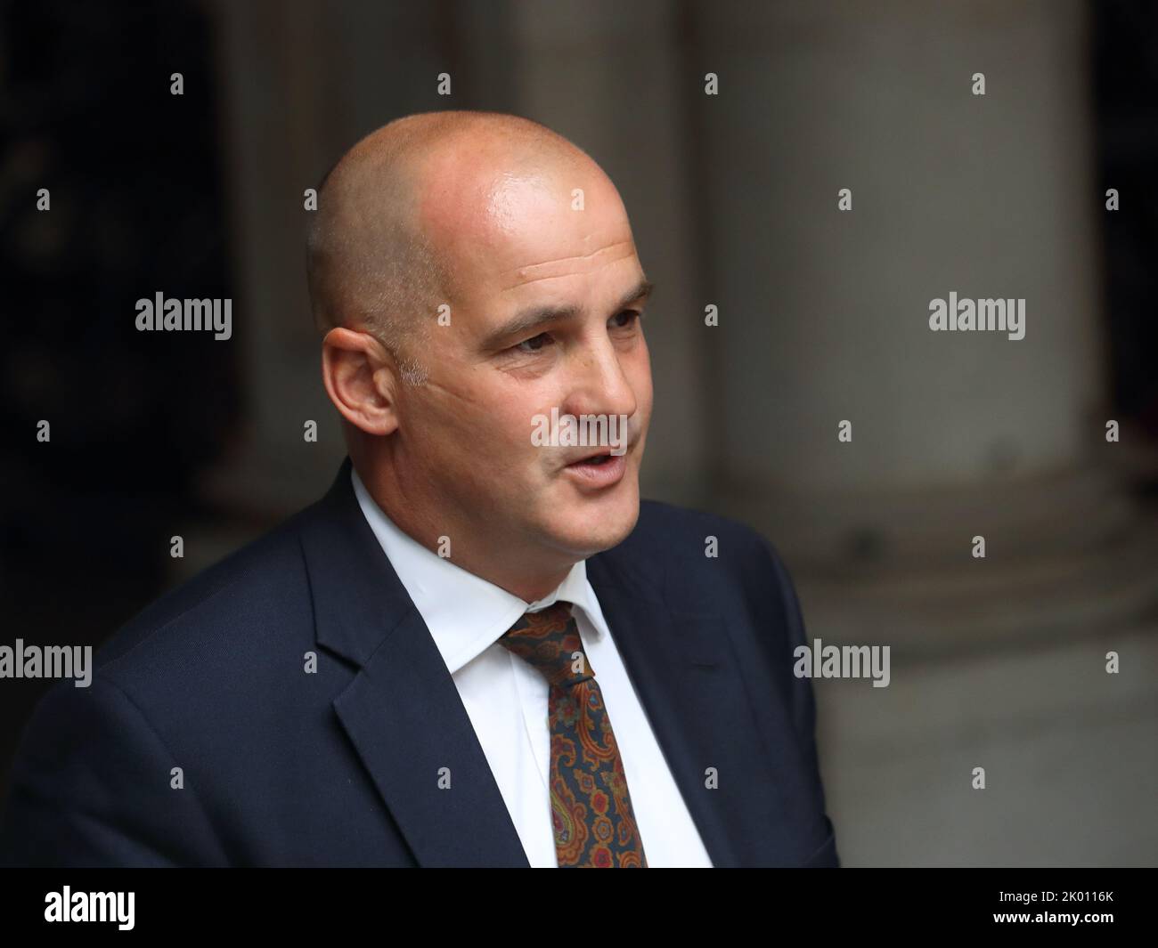 London, UK. 7th Sep, 2022. Liz Truss, the new Prime Minister, holds her ...