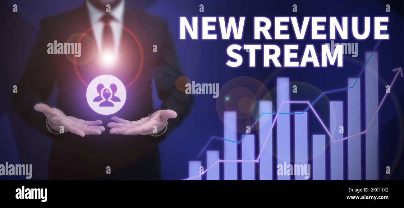 Text caption presenting New Revenue StreamAdditional Enhanced Source of ...