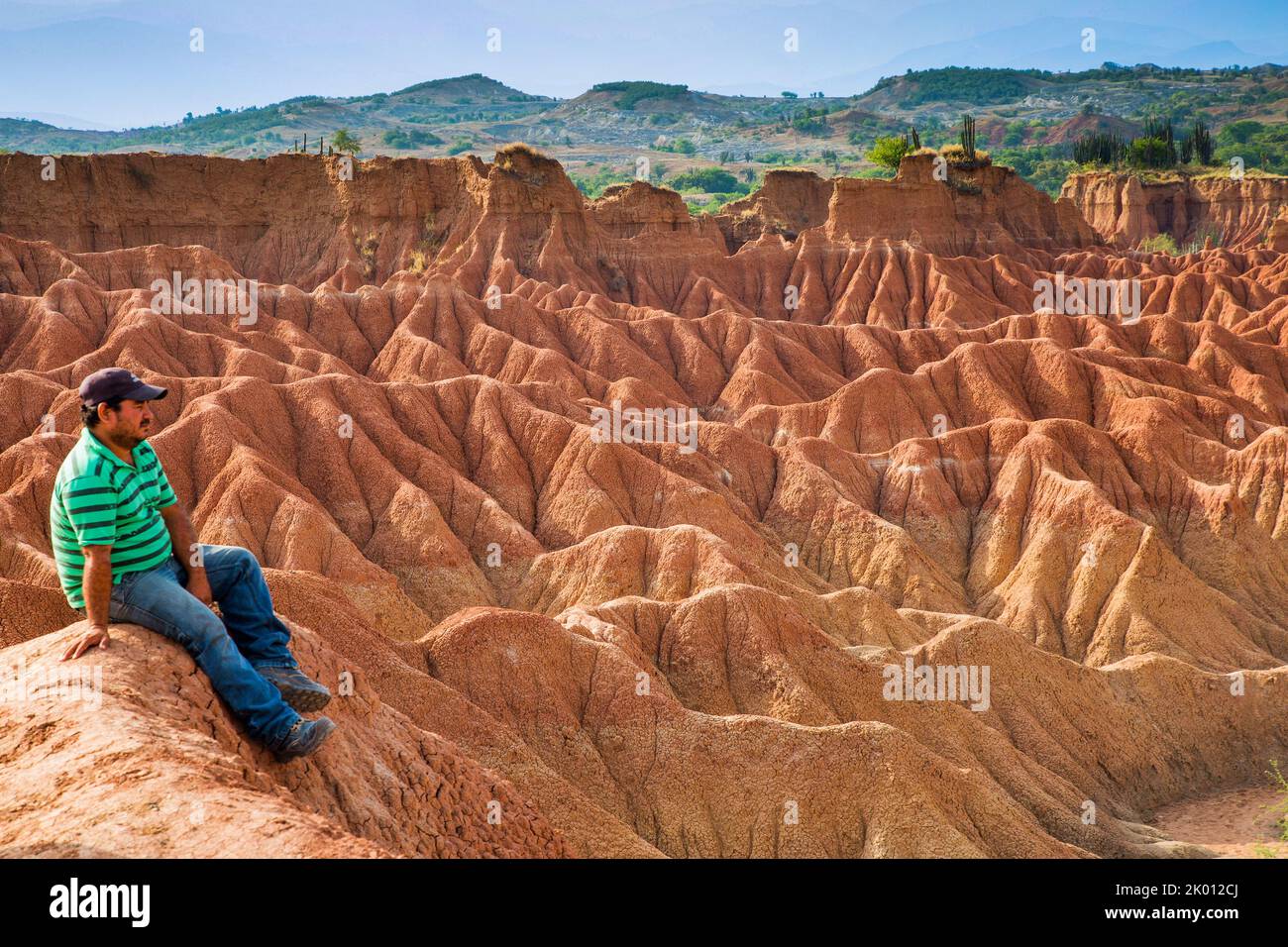 Colombia, Villavieja near Neiva, the desert of Tatacoa. Photo: this ...
