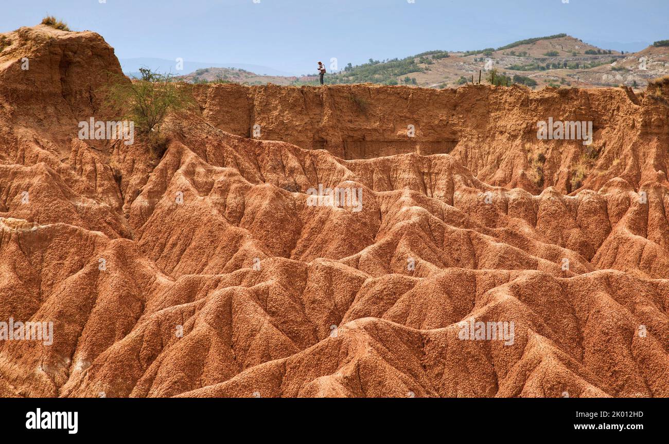 Colombia, Villavieja near Neiva, the desert of Tatacoa. Photo: this ...