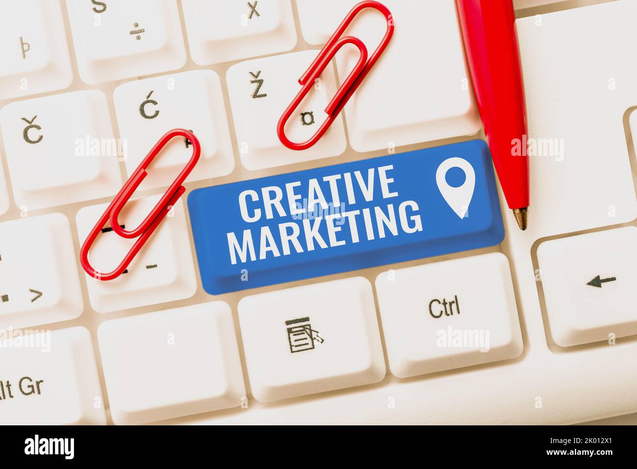 Conceptual display Creative MarketingCampaigning to meet the ...