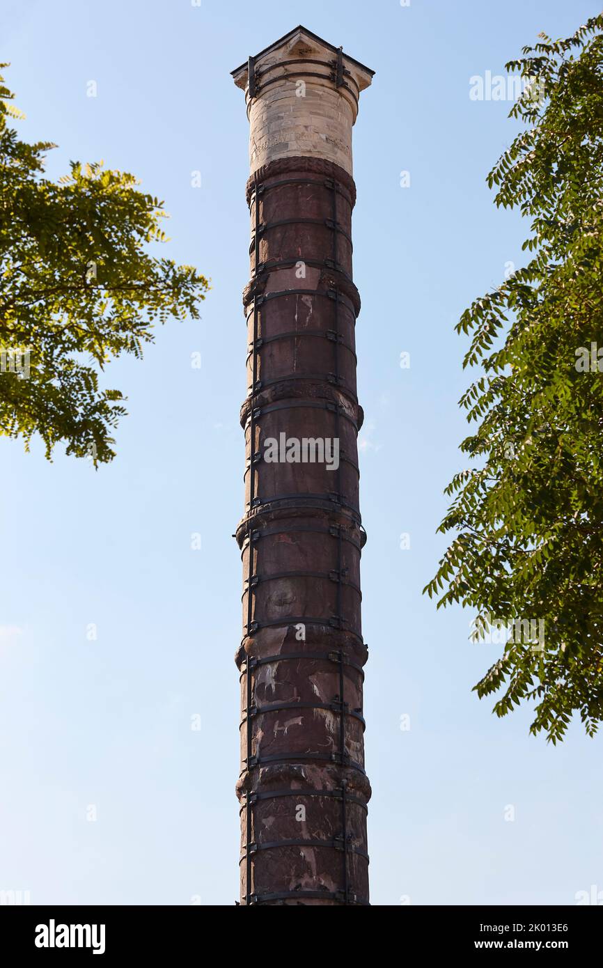 Constantine column in Istanbul city center. Bizantine empire. Turkey ...