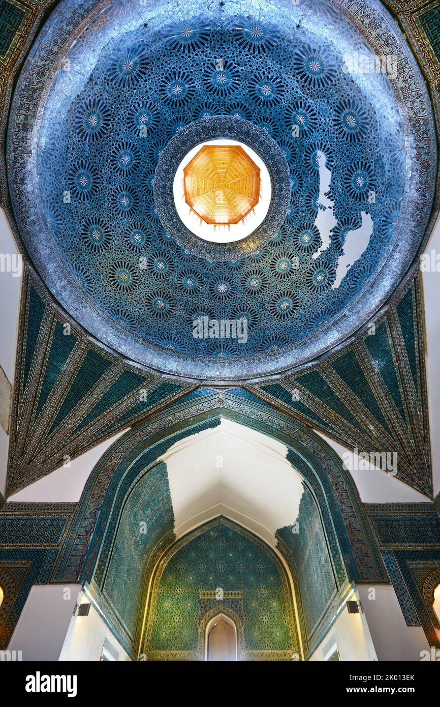 Alaeddin mosque interior. Muslim worship. Konya landmark. Turkey. Asia ...
