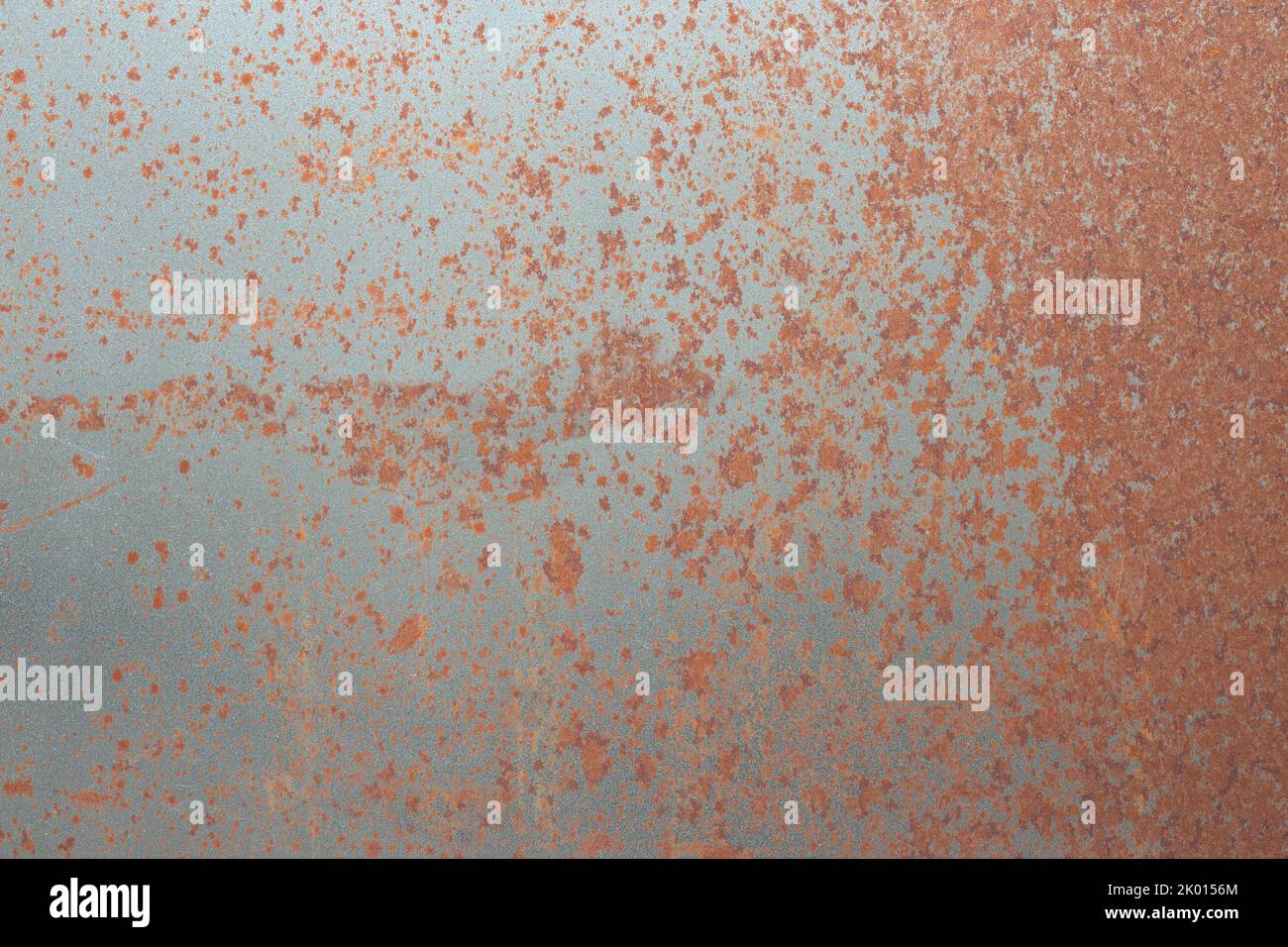 Rust background on sheet steel. Rusty aged industrial material concept ...