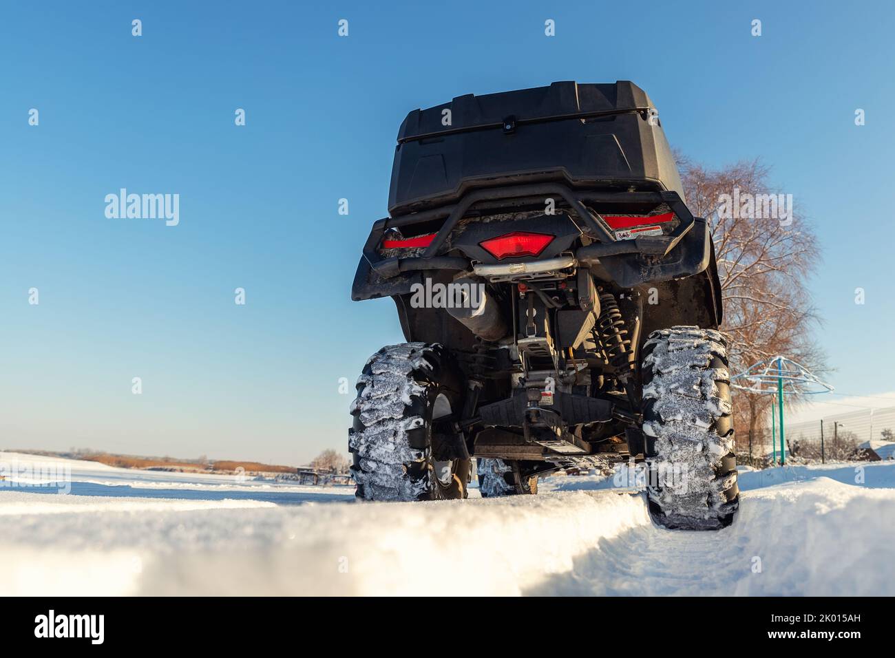 Quad tour snow hi-res stock photography and images - Alamy