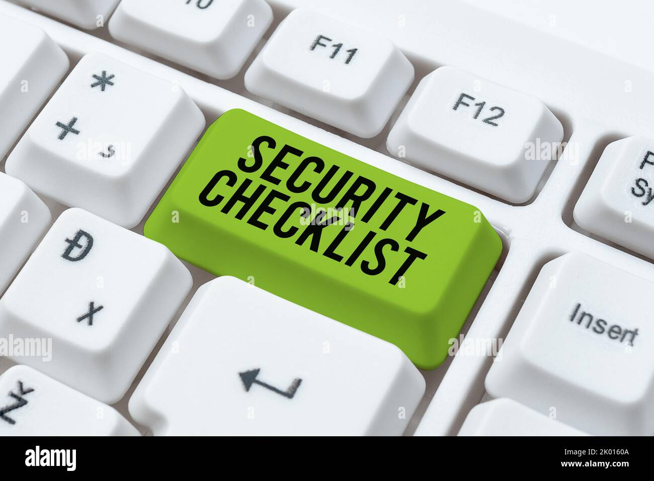 Conceptual Display Security Checklistprotection Of Data And System