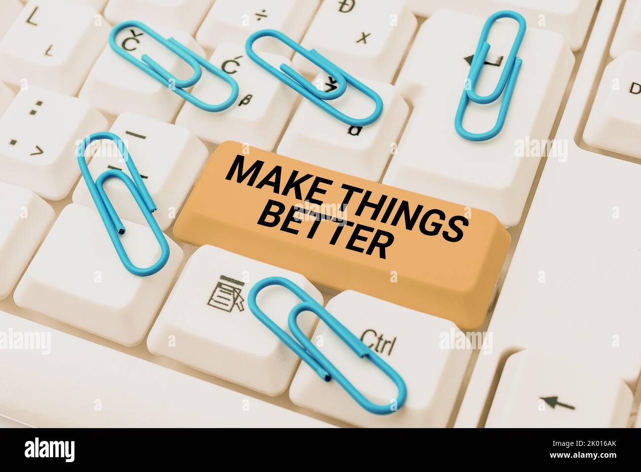 Conceptual display Make Things BetterDo something to Improve oneself Be ...