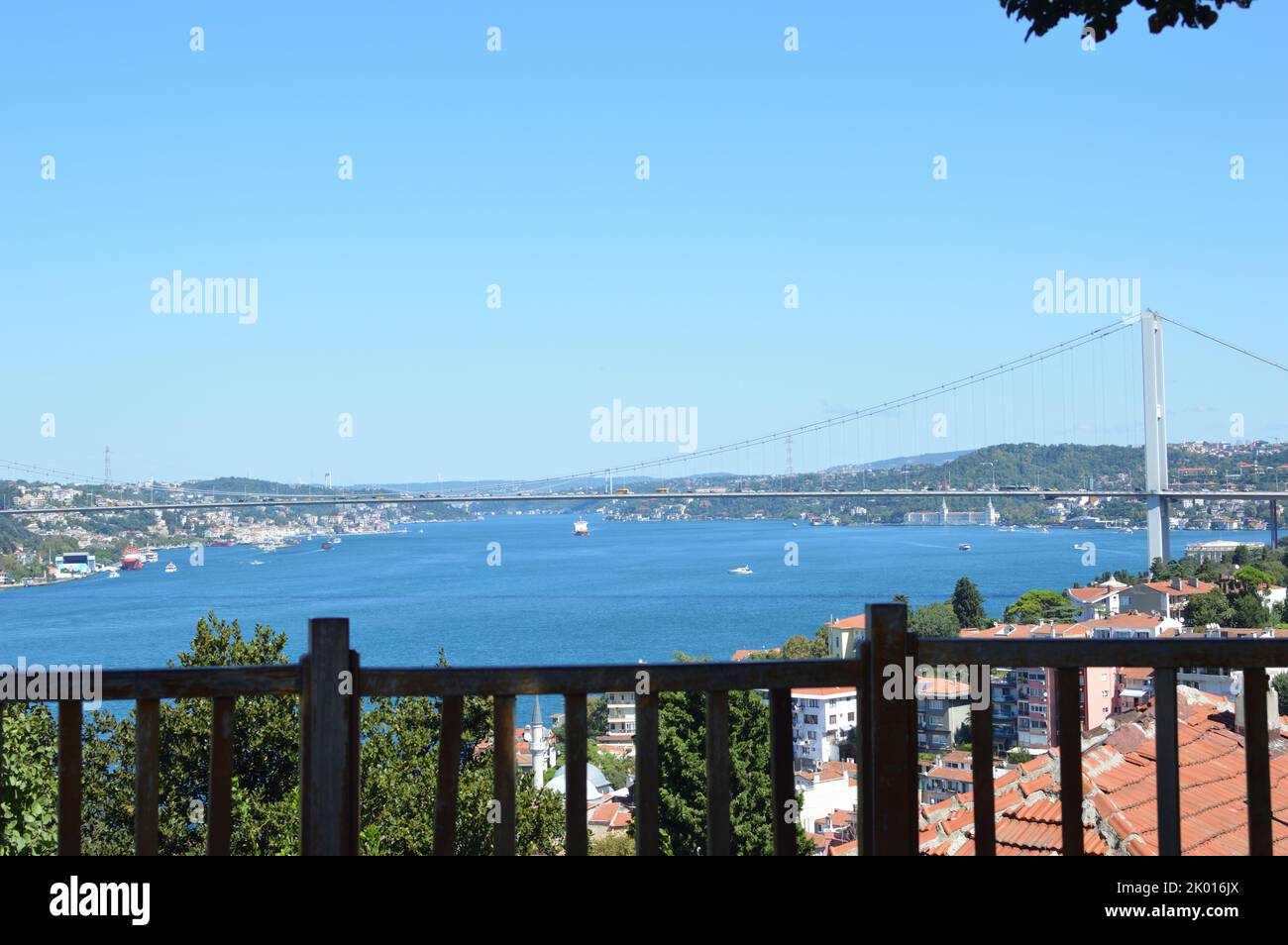 Bosphorus Strait flowing between Asia and Europe Stock Photo - Alamy