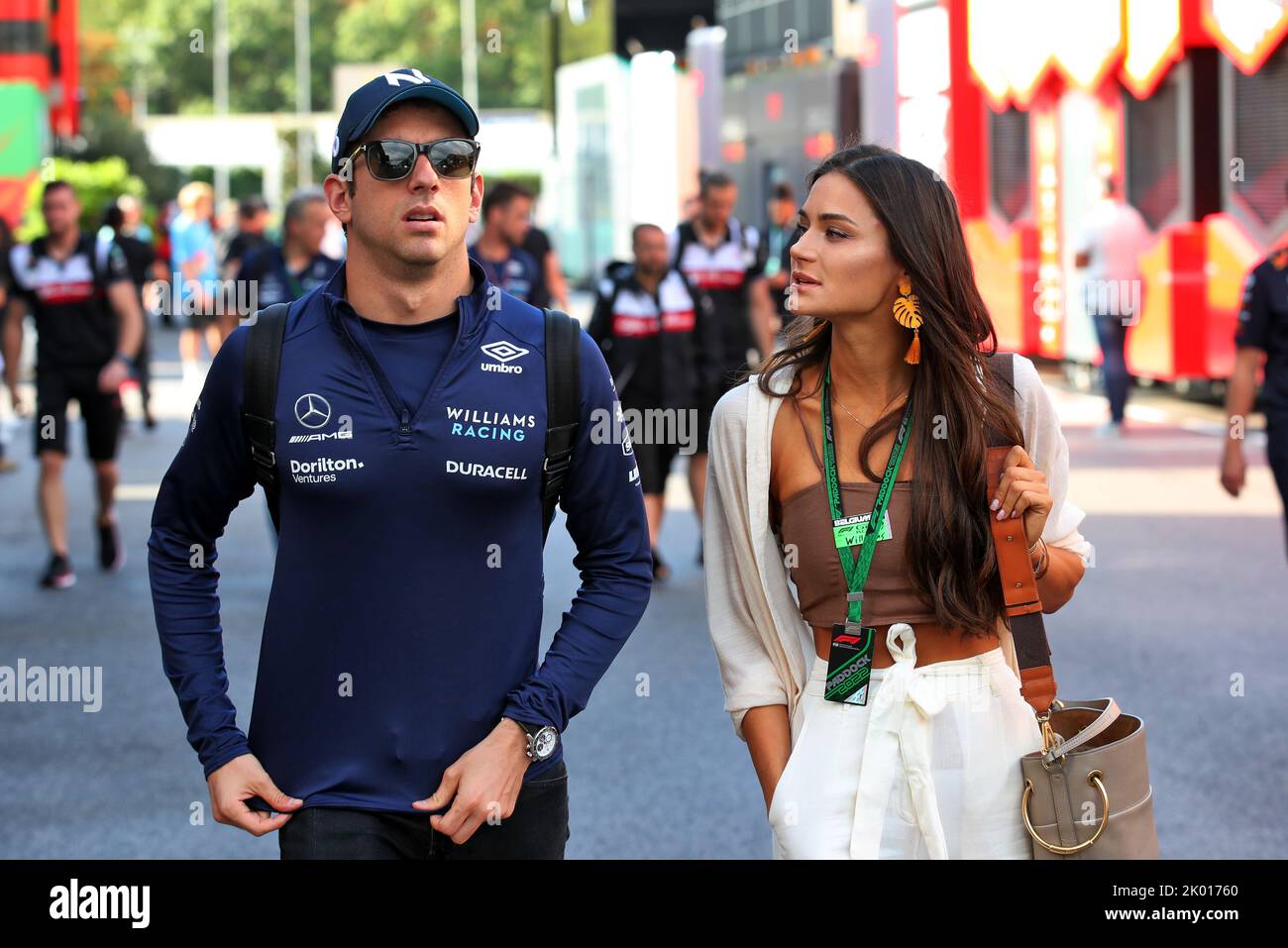 Monza, Italy, 09/09/2022, Nicholas Latifi (CDN) Williams Racing with ...