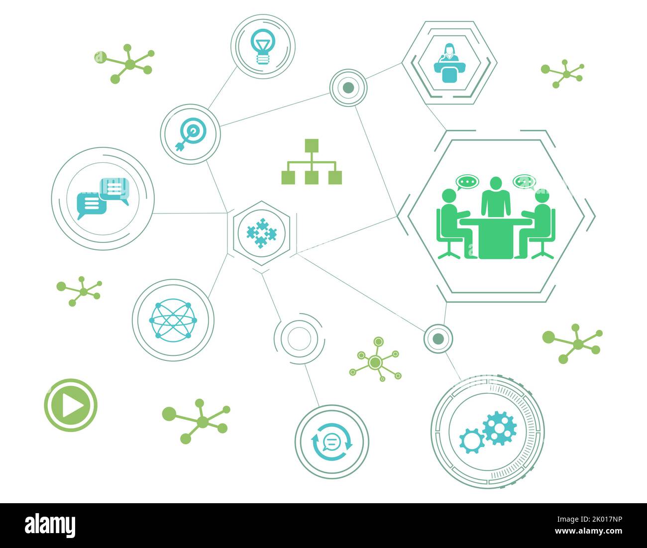 Workshop briefing Cut Out Stock Images & Pictures - Alamy