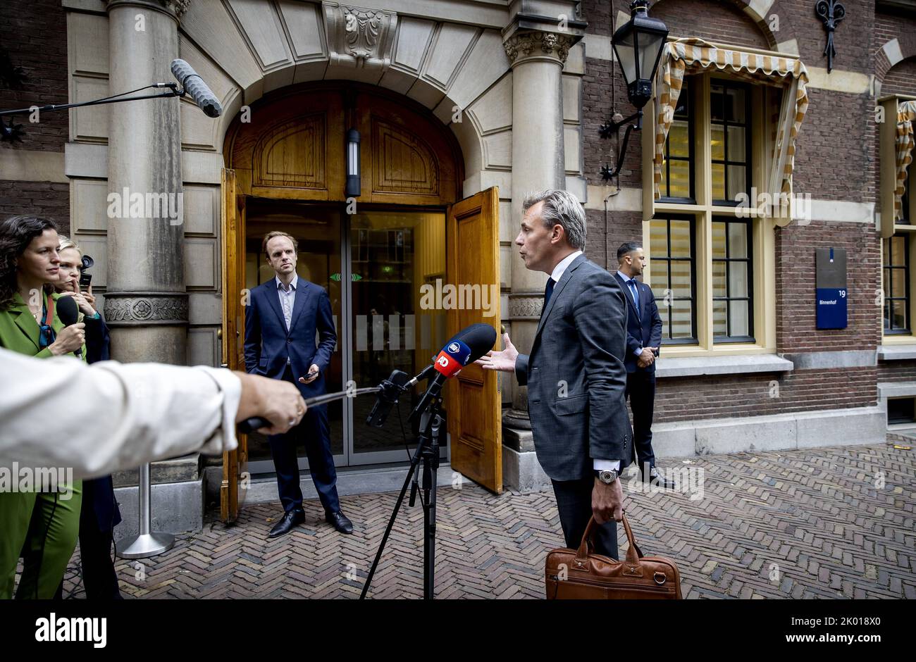 2022-09-09 10:26:25 THE HAGUE - Mark Harbers, Minister of ...