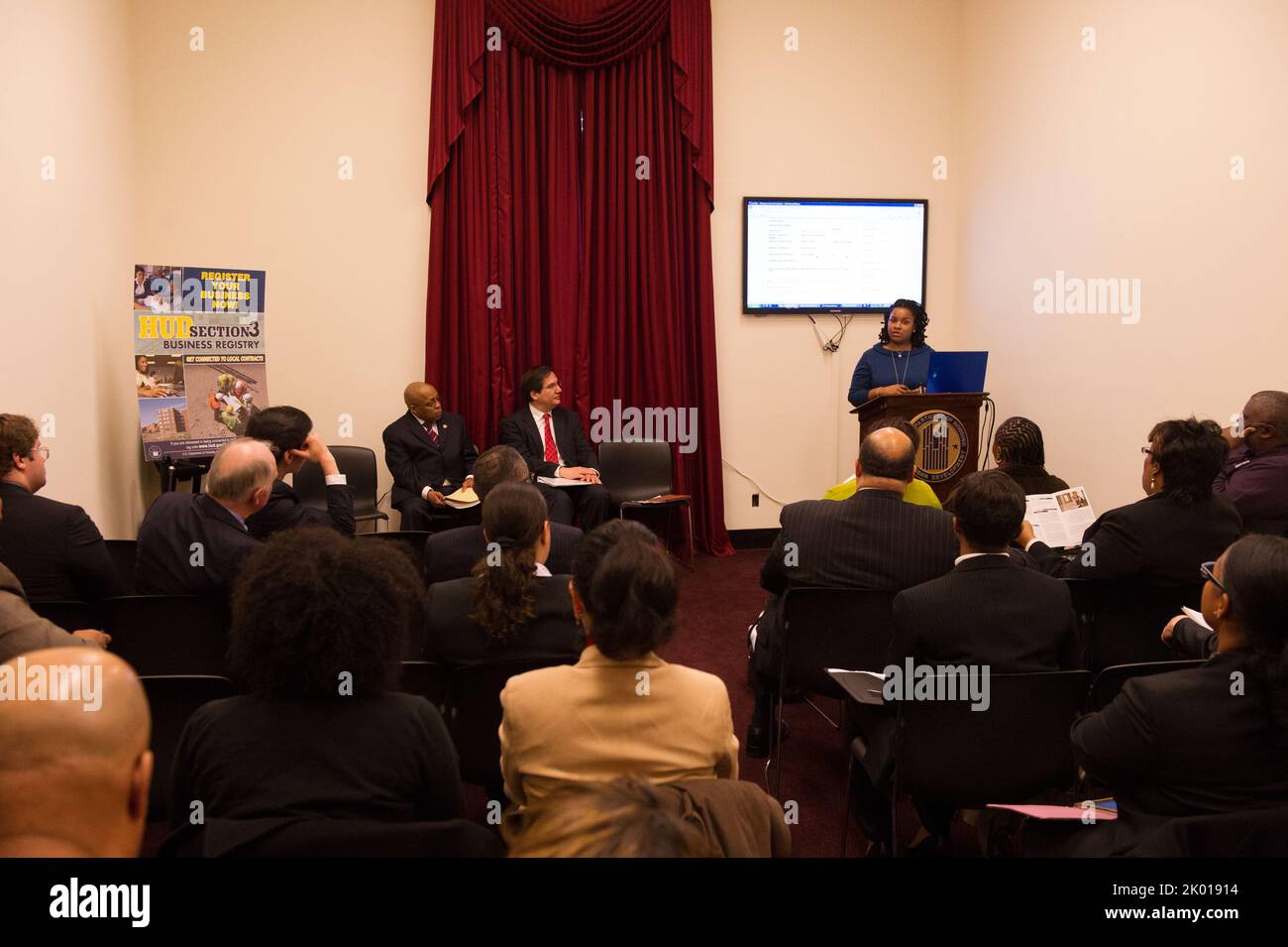 HUD Section 3 Business Registry Launch at the Rayburn Building ...