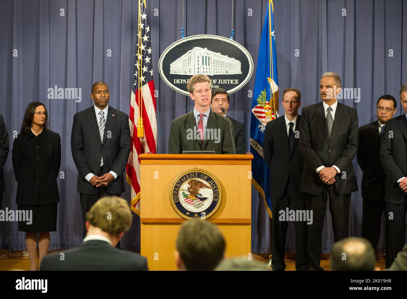 Secretary Shaun Donovan at the Department of Justice, where he joined ...