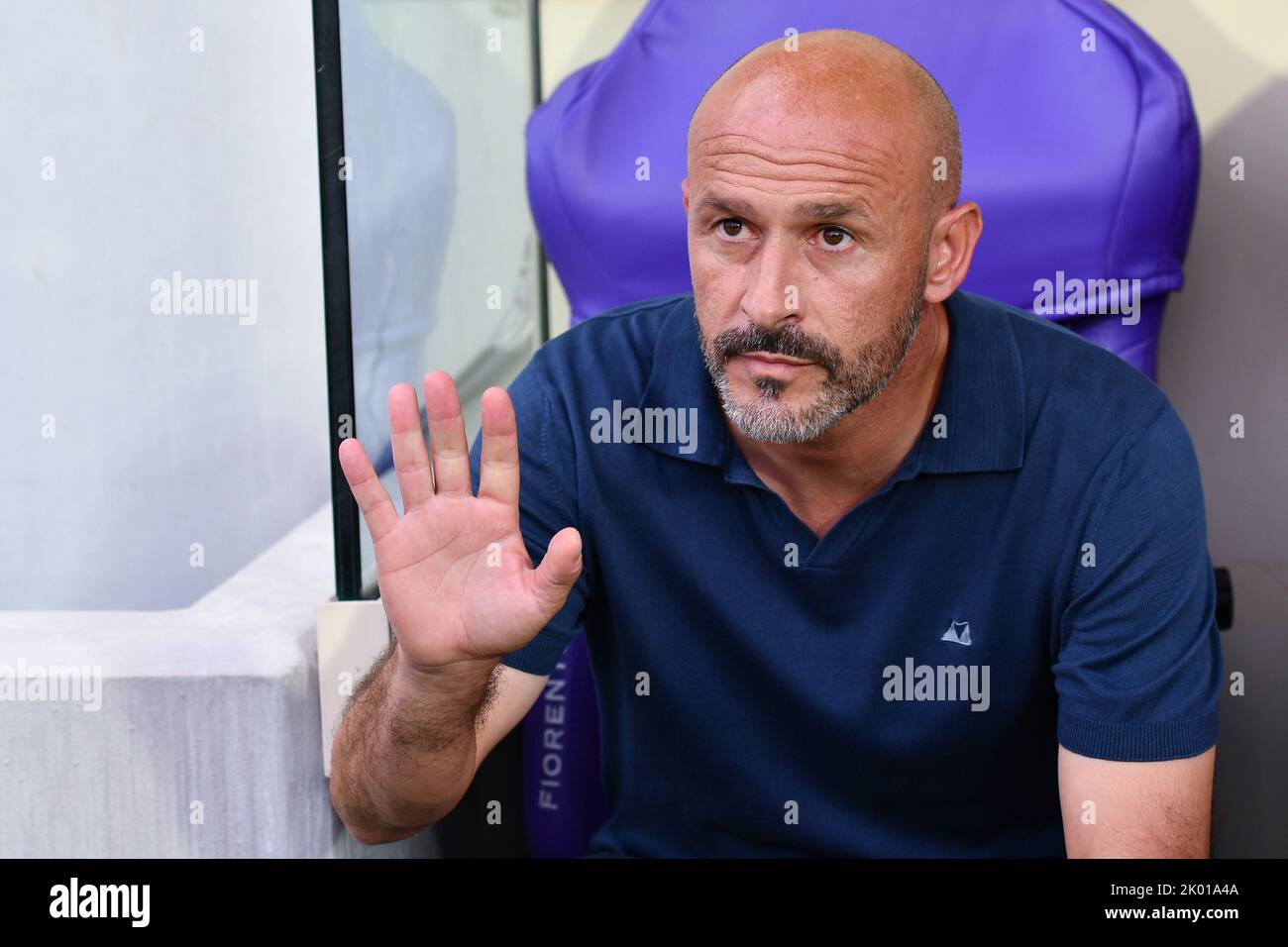 Artemio Franchi stadium, Florence, Italy, September 08, 2022, Vincenzo ...
