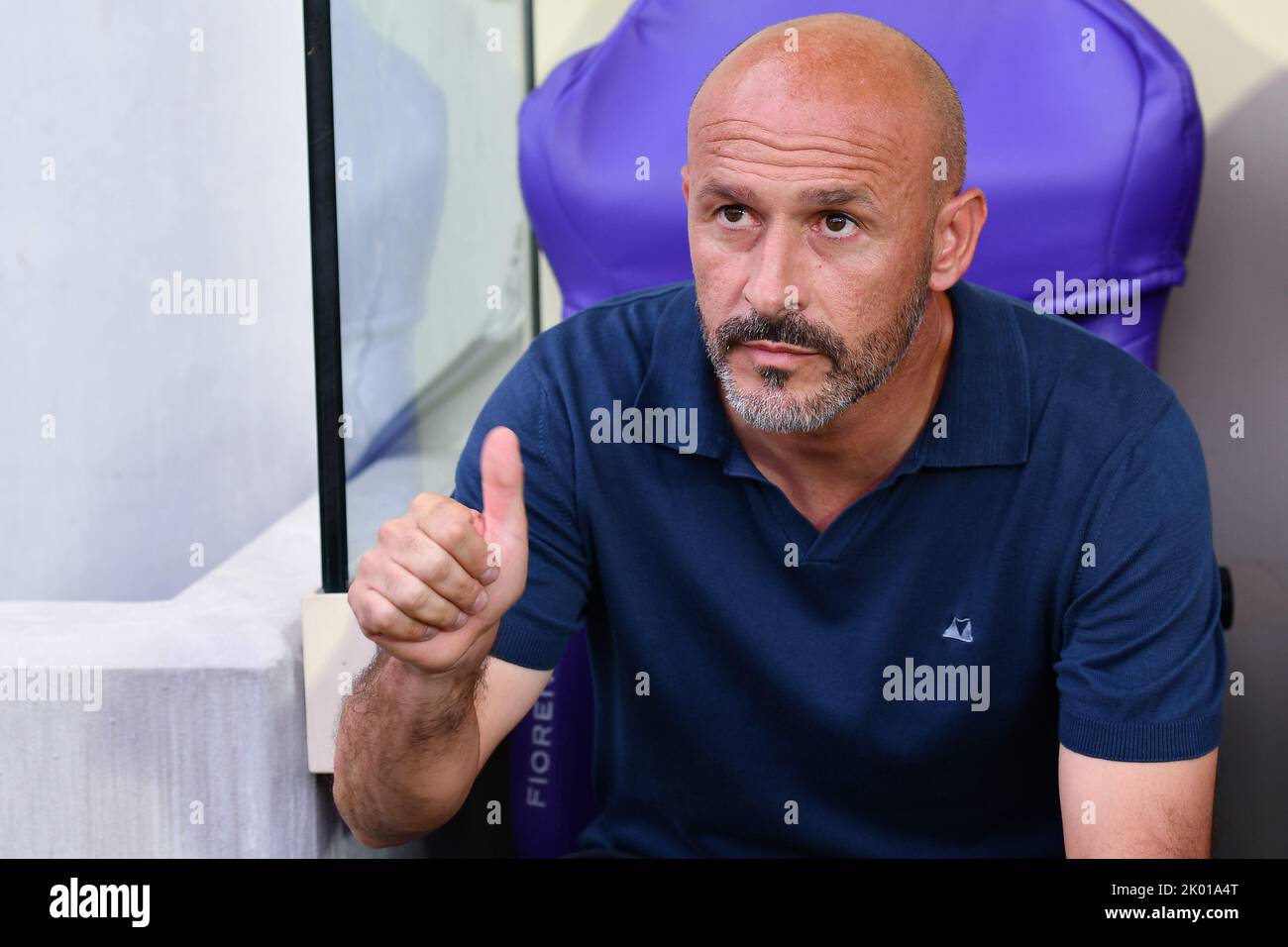 Artemio Franchi stadium, Florence, Italy, September 08, 2022, Vincenzo ...