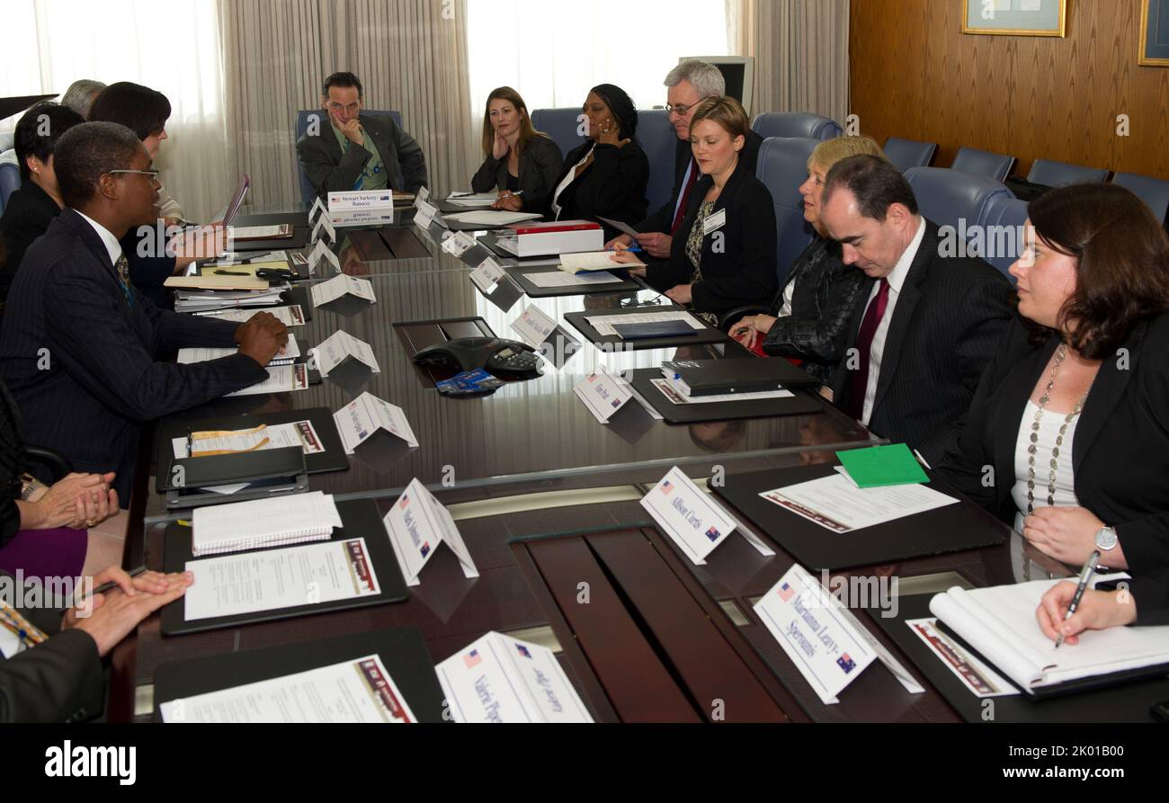 Visit to HUD headquarters by delegation from Australia Department of ...