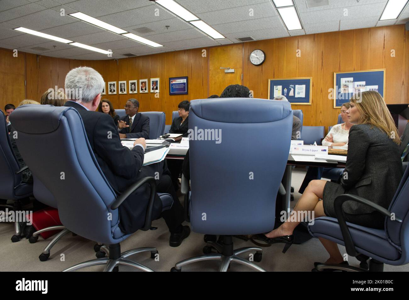 Visit to HUD headquarters by delegation from Australia Department of ...