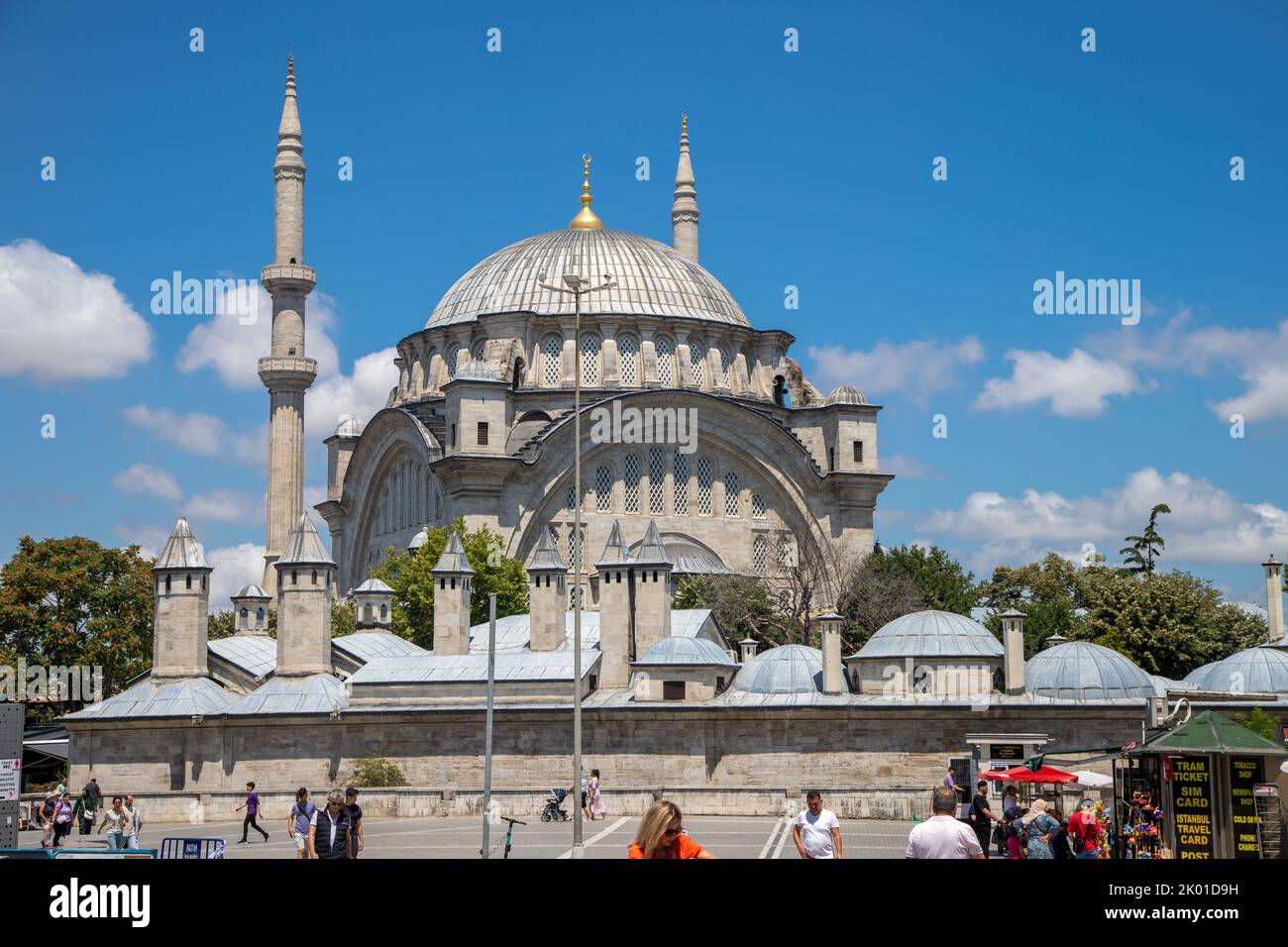 Istanbul,Turkey - 06-30-2022:View of the historical Nuruosmaniye mosque ...