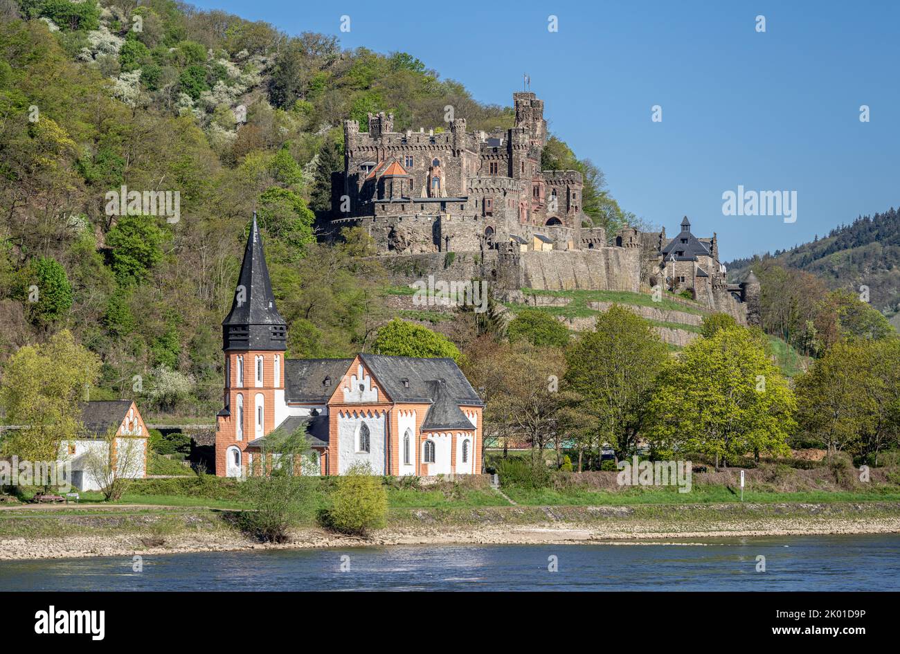 Clemenskapelle church and Reichenstein Castle, (also known as ...