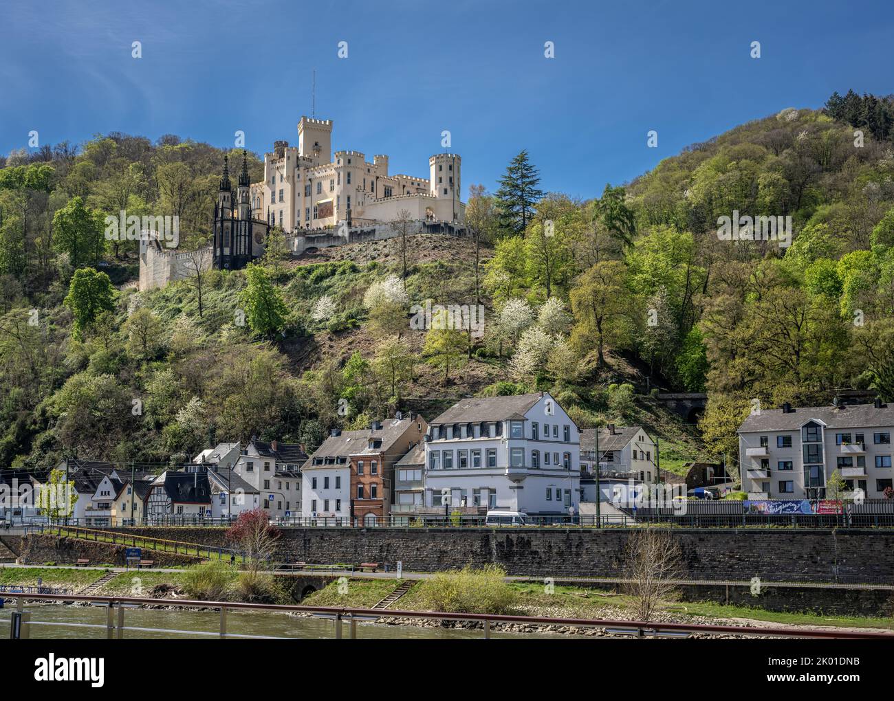 Stolzenfels Castle (Schloss Stolzenfels Stock Photo - Alamy