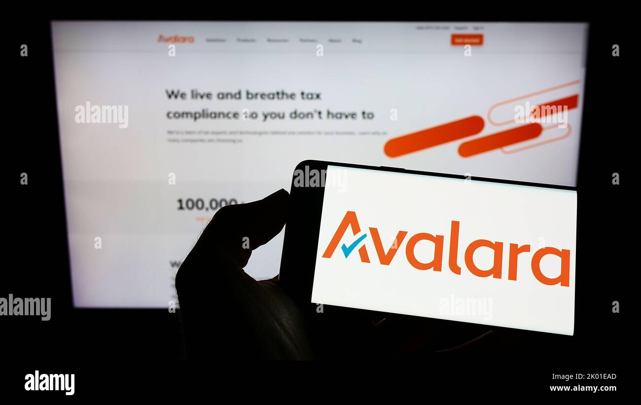 Avalara software hi-res stock photography and images - Alamy