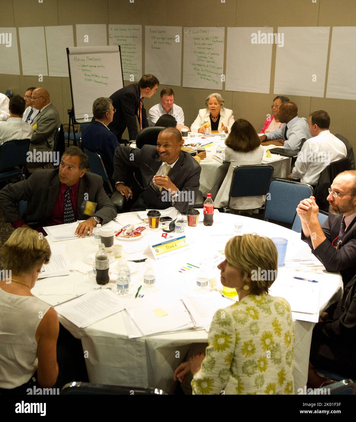 HUD senior executive service (SES) officials meeting Stock Photo - Alamy