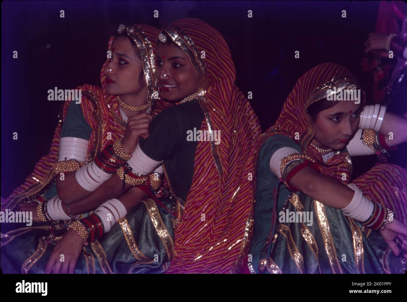 Folk Dancers, Ghoomer Dance, Smiling & Dressed Excellent Stock Photo ...