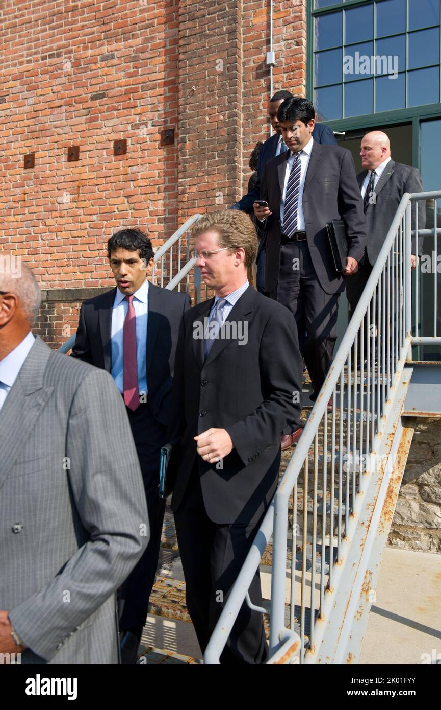 Secretary Shaun Donovan in Detroit, Michigan, where he met and held a ...