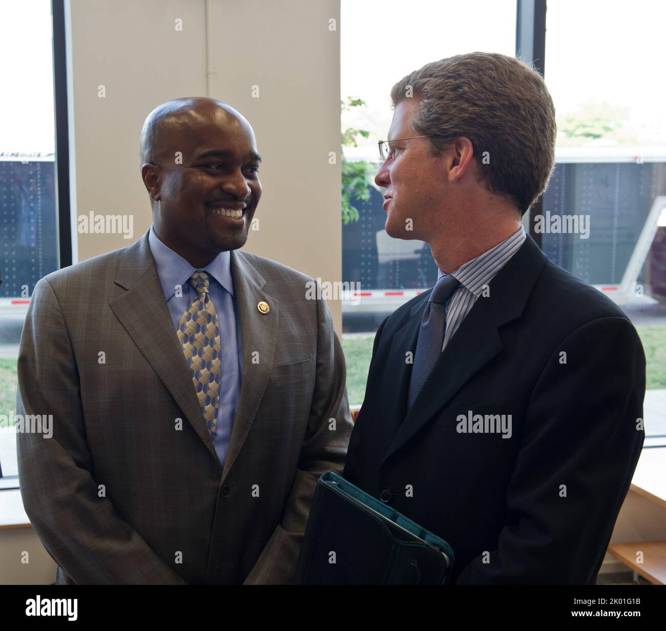 Secretary Shaun Donovan in Detroit, Michigan, where he met and held a ...